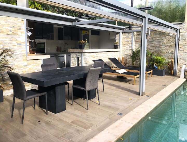 Villa Cosy Lumineuse, Piscine Et Poolhouse, Métro - Marseille