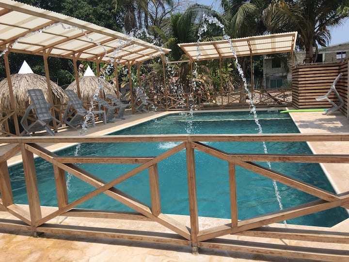 El Relax De Bech House Paraiso En Coveñas - Covenas