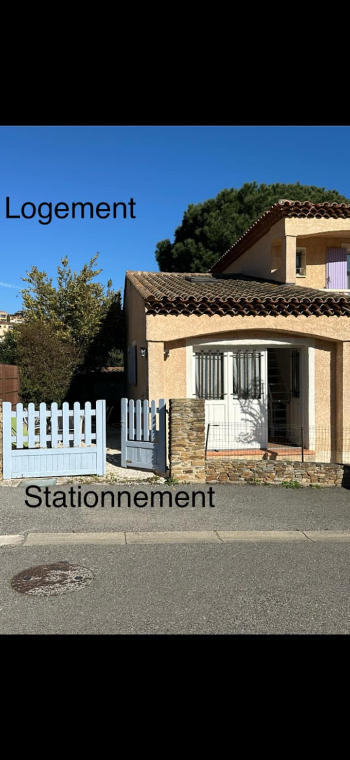 Studio Familial Climatisé Avec Jardin -