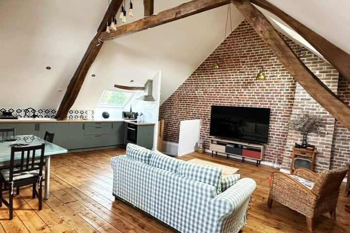 Brooklyn - Loft 3 Ch., Ambiance &  Rooftop Privé - Amiens