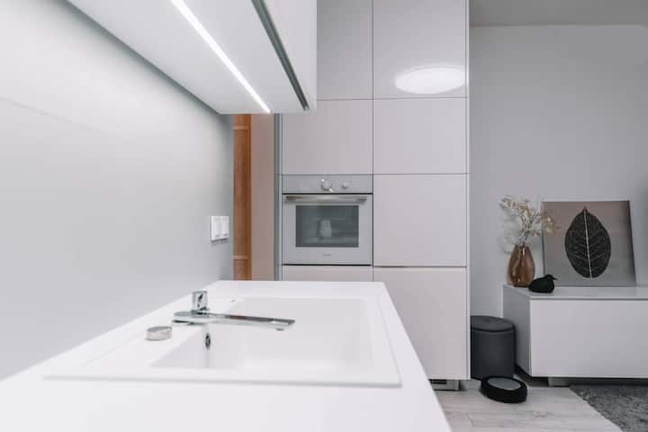 E3 Luxury Apt~garage~foodstore~netflix4k~pcscreen - Koszyce