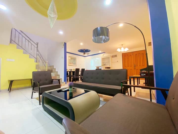 (Tn)modern Stylish 2 Storey Corner House @Alma Bm - Batu Kawan