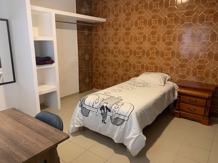 #1 Agradable Habitación Sencilla”casa De La Rosa” - Aguascalientes