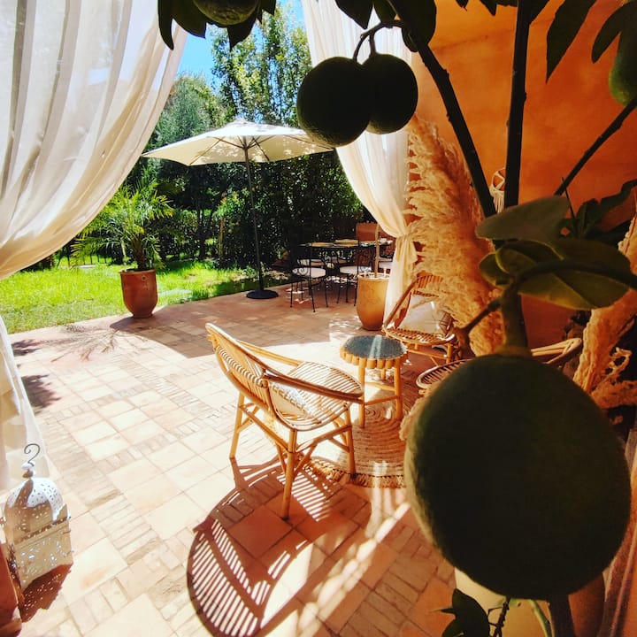 Havre De Paix Dans La Palmeraie. - Marrakech