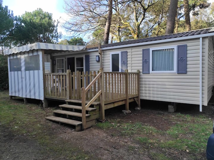 Mobilhome 6/8 Pers 3 Ch - La Plaine-sur-Mer