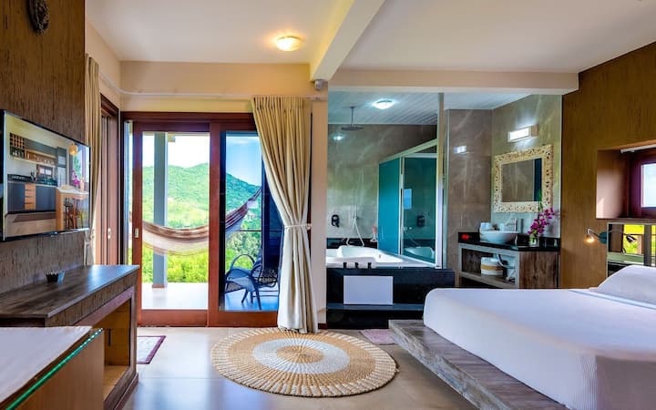 Luxuosa Vila Na Praia Do Rosa - Lances - Imbituba