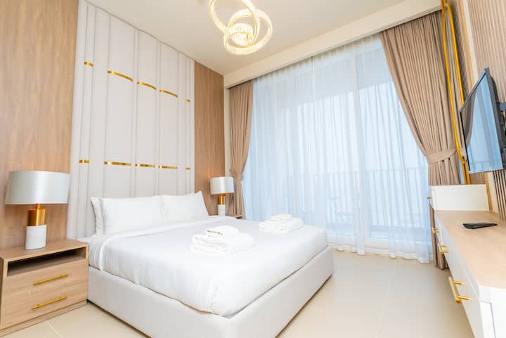 On The Dock ! Nice 1bedroom In Dubai Creek Harbour - Sonapur