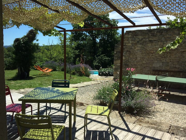 Gîte éCologique 4 éToiles Pour 9 Personnes - Collonges-la-Rouge