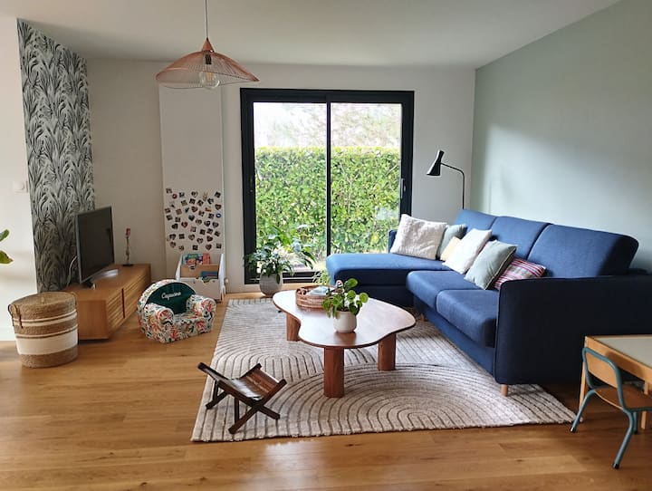 Lac Annecy Appartement Calme - Jardin - 2 Chambres - Saint-Jorioz