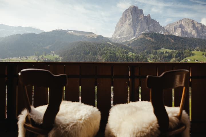 Apartment With Amazing Mountain View (4) - Selva di Val Gardena