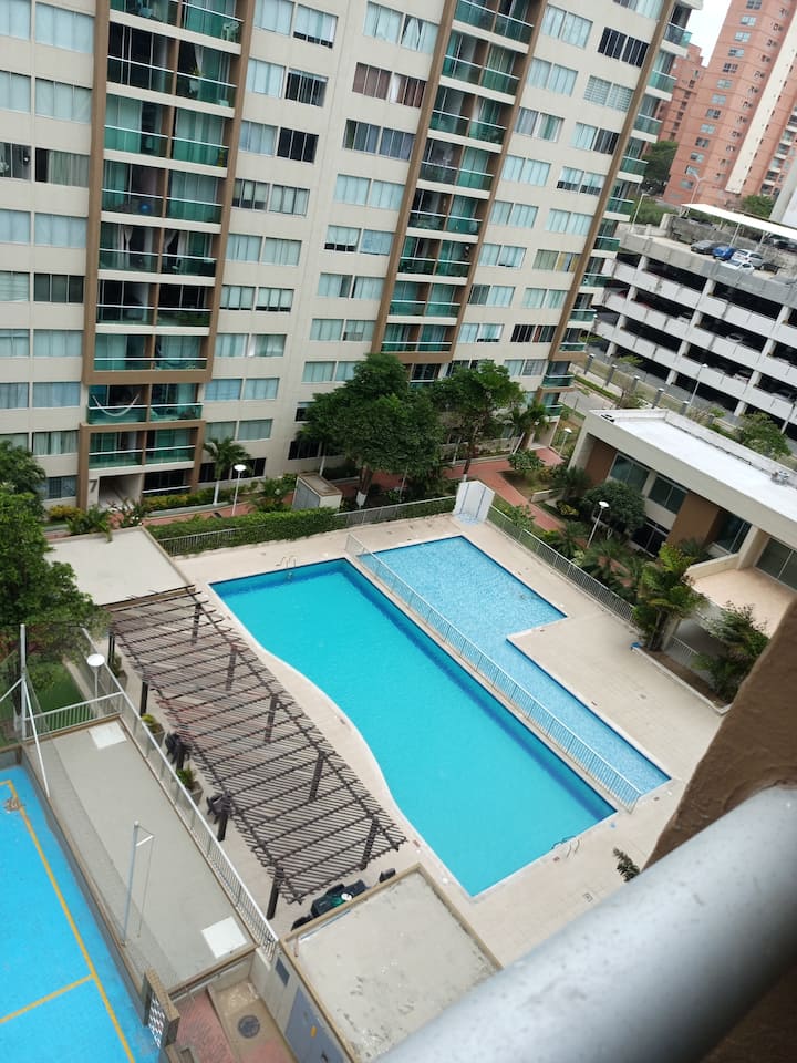 Hermoso Apartamento Con Vista A La Piscina - Barranquilla