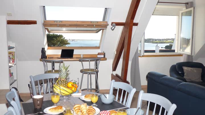 Appartement Tout Confort Avec Vue Sur Mer - Étel