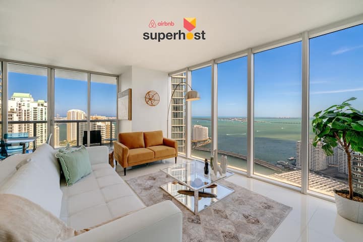 Oasis Ocean View Corner 2br/2ba | Icon Brickell - Miami, FL