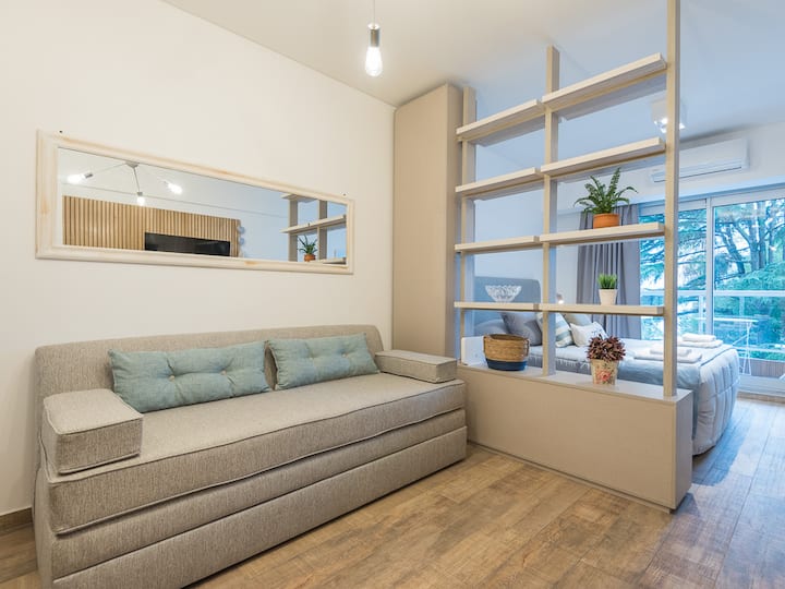 Cálido Monoambiente Para 4 Personas En Recoleta - Buenos Aires