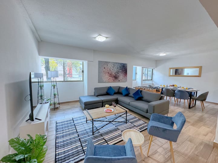 Apartamento 3 Recámaras, Estacionamiento - Mexiko-Stadt