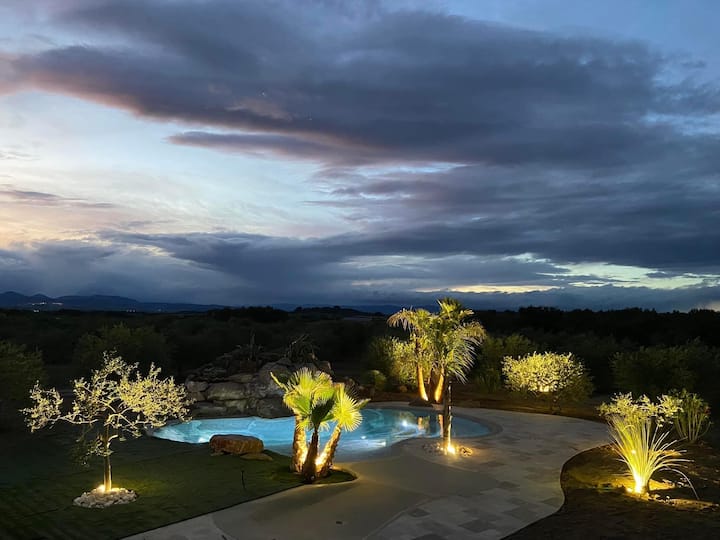 Villa "Le Cerisier" Avec Piscine Lagon à Partager - Montagnac