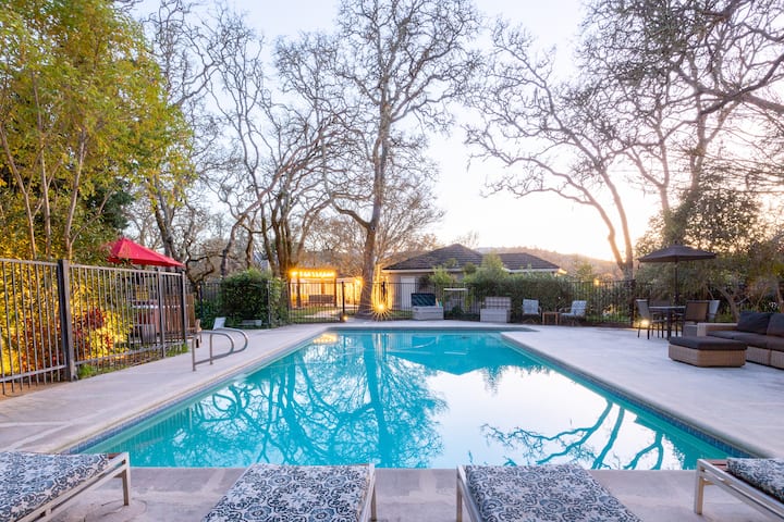 Glen Ellen Estate-pool, Hot Tub - Glen Ellen, CA
