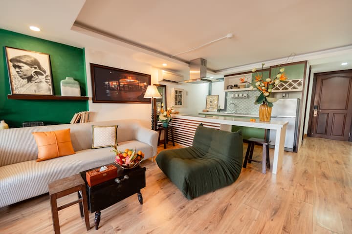 E6. Elegant Indochina Styled Apt In Downtown - Ho Chi Minh City