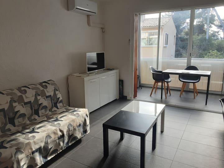 Studio Proche De La Mer Au Calme - Six-Fours-les-Plages