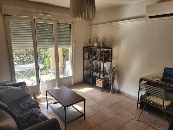 Appart 4 Pers Résidence Piscine - Villeneuve-lès-Avignon