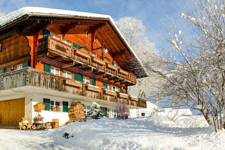 Chalet Burgstein, Studio Alpenrose - Suisse