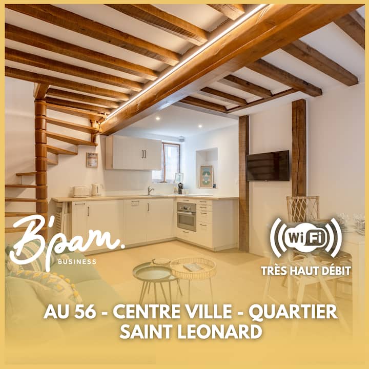 Au 56 - Centre-ville - Quartier Saint-léonard - Honfleur