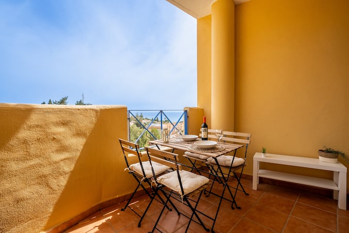 Studio Avec Vue Sur Mer + Garage Privé Gratuit - Fuengirola