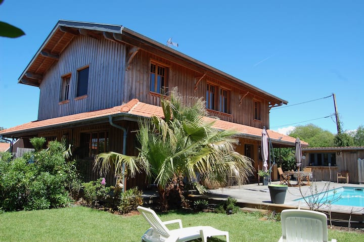 Grande Maison Tout Confort Quartier Privilégié - Arcachon