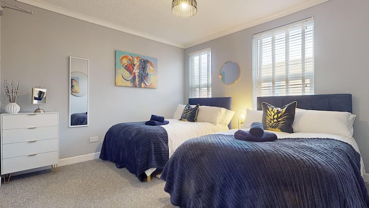 Castle Blvd Sleeps 5 Home Near Hospital Uni & City - Nottingham