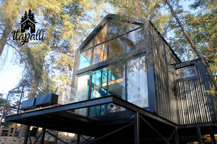 Tlapalli Tiny House 
Azul - Tapalpa