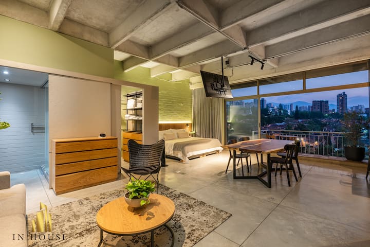 5g 702 - Loft Clásico Y Fresco Cerca De Provenza - Medellín