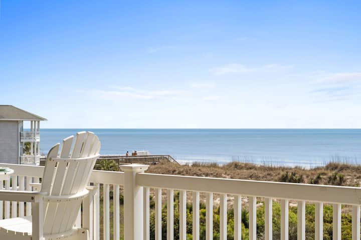 Big Ocean View Condo, 4 Br/4 Full Ba/elevator/pool - Ocean Isle Beach, NC