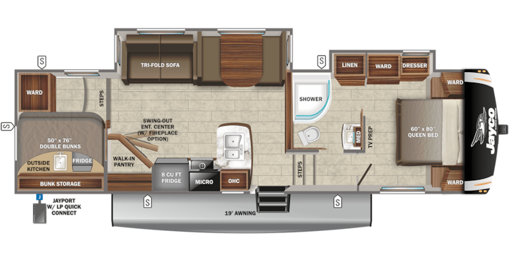5th Wheel Camper Stationary - Cheyenne, WY