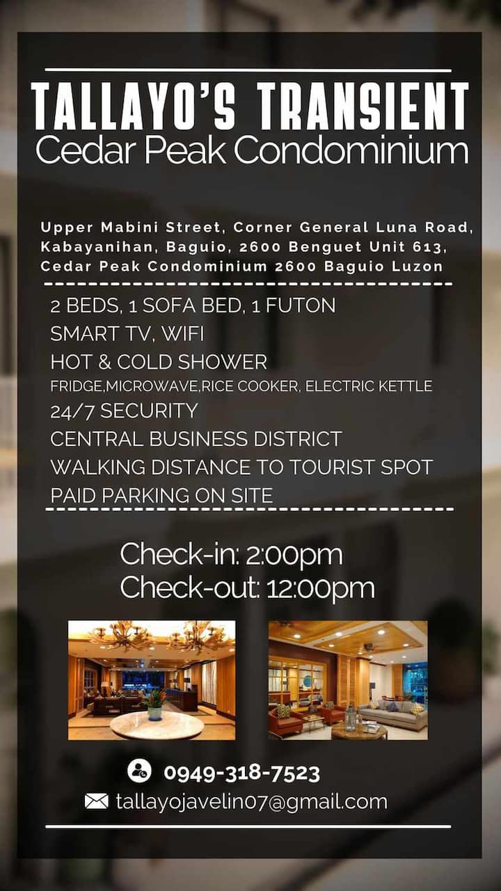 Javelin Transient
Cedar Peak - Baguio