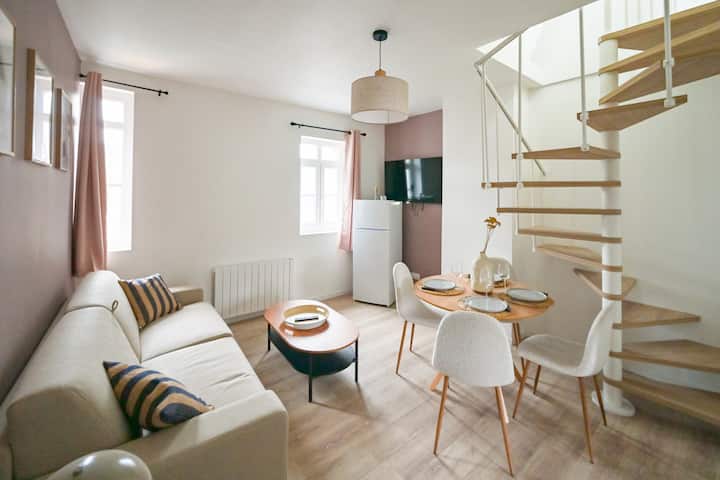 Duplex éLégant - 250m Plage - New - Étretat