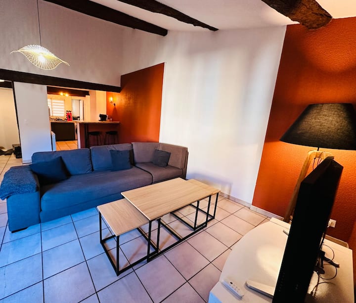 Cosy 3 -  Charme Au Centre: Wifi - Saleilles