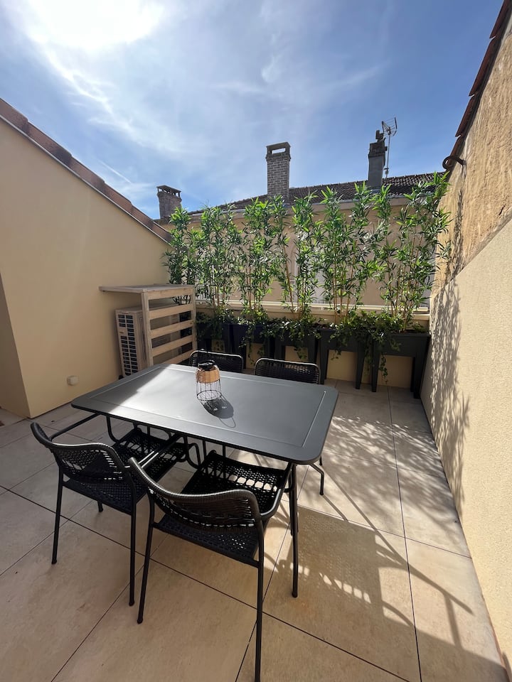 Appartement 2 Chambres Au Cœur Du Centre, Terrasse - ibis Styles Montelimar Centre