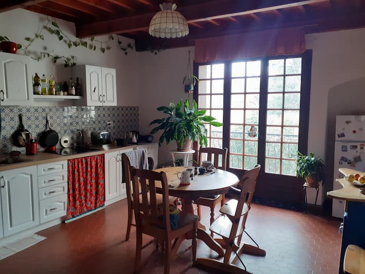 Chambre Chez L'habitant, 1 Lit Double Et 1 Simple - Le Vigan