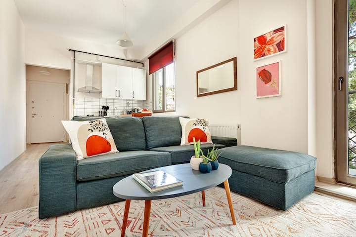 #3 Cozy 1br With Balcony & Ac - Kartal