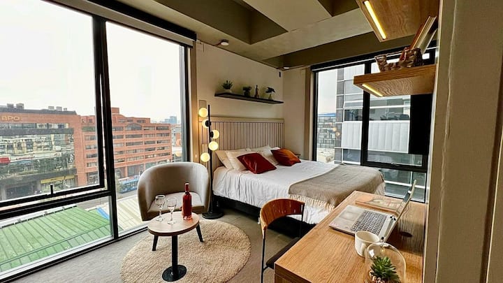 Luxury Loft/pool/93 Park/coworking/ Unique Mine - Bogotá