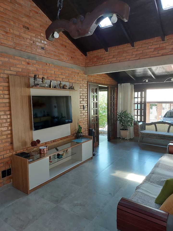 Linda Casa A 300 Metros Do Mar - Brazil