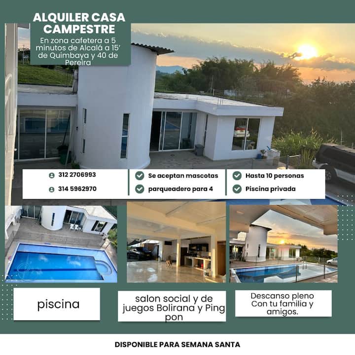Casa Campestre Mamina - Alcalá
