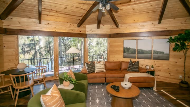 Cricket Hollow |Boat Slips | Firepit | Bbq | 3deck - Caddo Lake State Park, Karnack