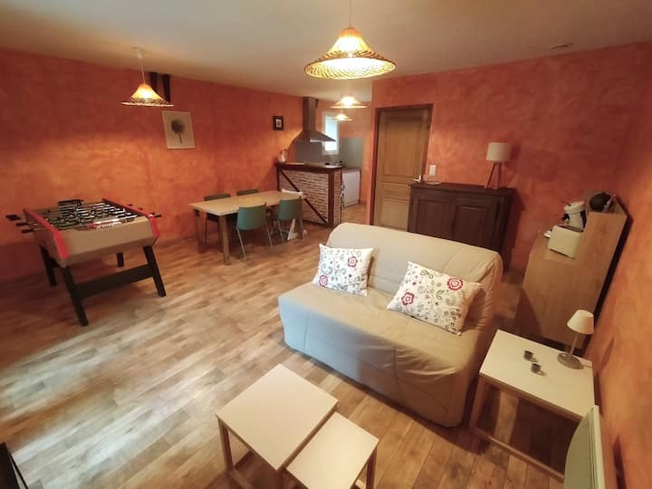 Chambre Et Pièce De Vie (Cuisine Et Salon) - Figeac