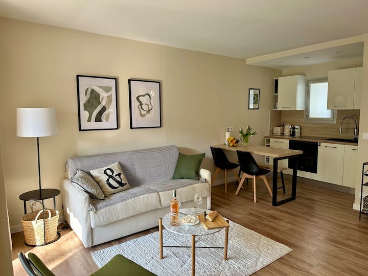 Joli 2 Pièces Calme, Piscine, Parc Et Plage à Pied - Antibes