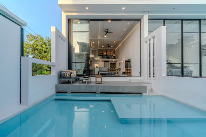Stylish Vacation Place Direct Pool Access - サムイ島