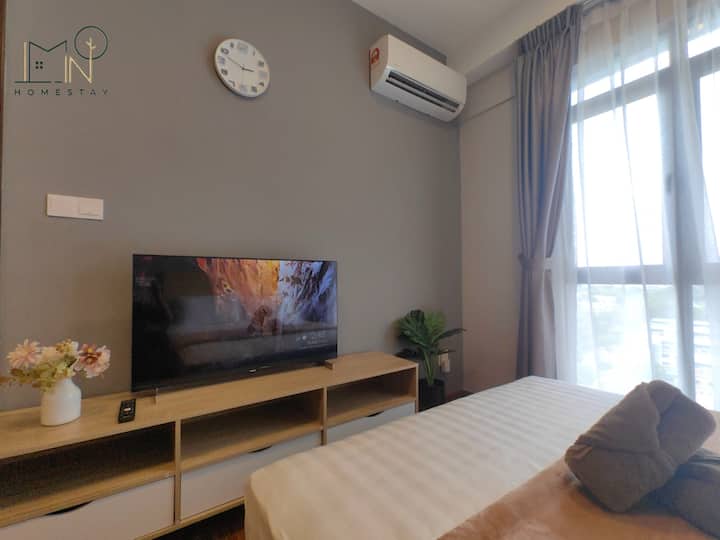 K Avenue Comfort Suite 3 Pax (5 Mins To Airport) - Kinarut
