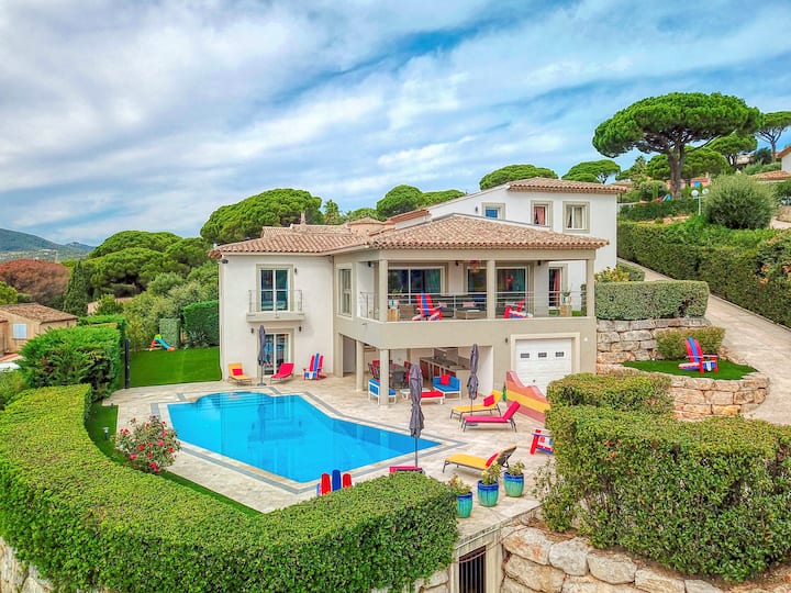 Villa Exceptionnelle Pour 10 Personnes - Sainte-Maxime