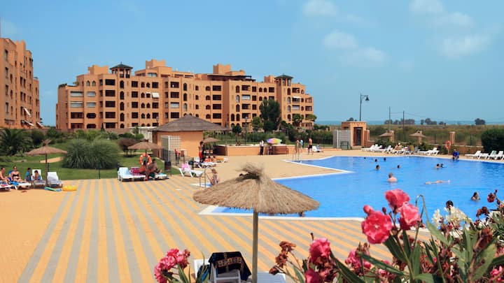Los Albatros, Apartamento T2 Con Vistas Al Mar - Isla Cristina
