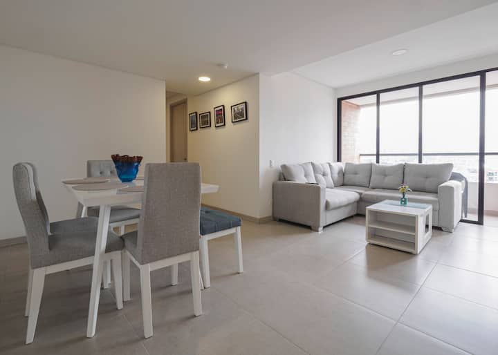 Family Apartment With Amazing Views Accross Viva - Envigado